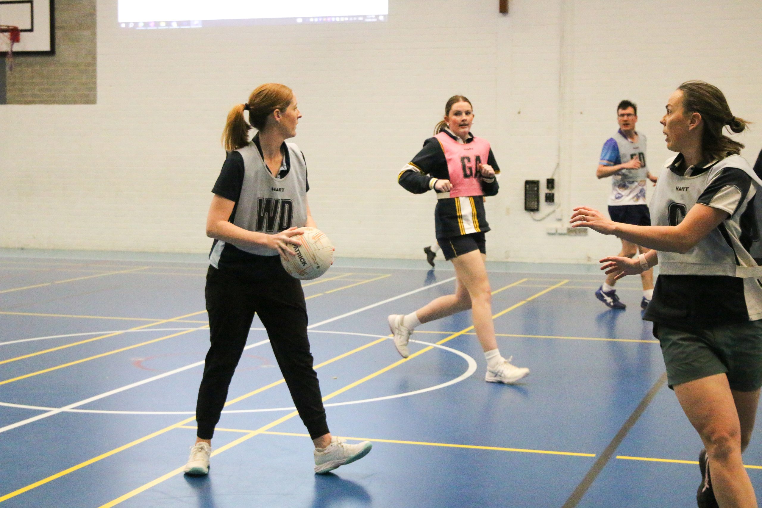 Staff vs Student Netball Game | St Francis Xavier College