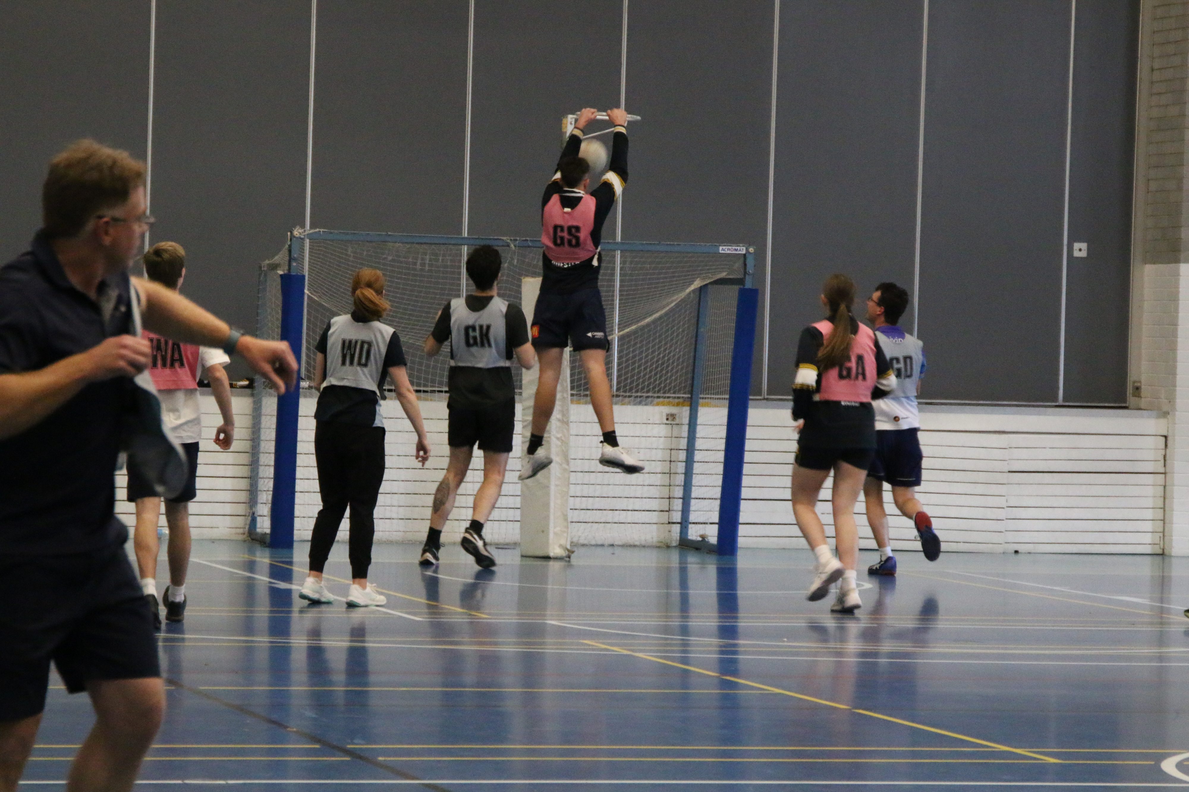 Staff vs Student Netball Game | St Francis Xavier College
